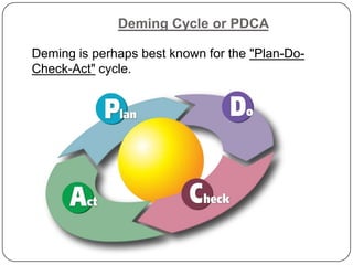 Dr. W. Edward Deming | PPTX