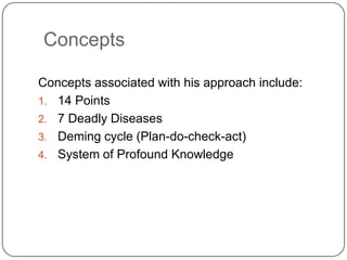 Dr. W. Edward Deming | PPTX
