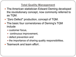 Dr. W. Edward Deming | PPTX