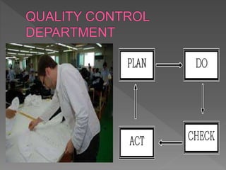 QUALITY CONTROL IN AN APPAREL INDUSTRY | PPTX