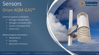 Orion Air Quality Monitoring Systems - CWS | PDF