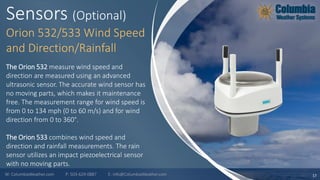 Orion Air Quality Monitoring Systems - CWS | PDF