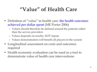 An Introduction to Health Economics | PPTX