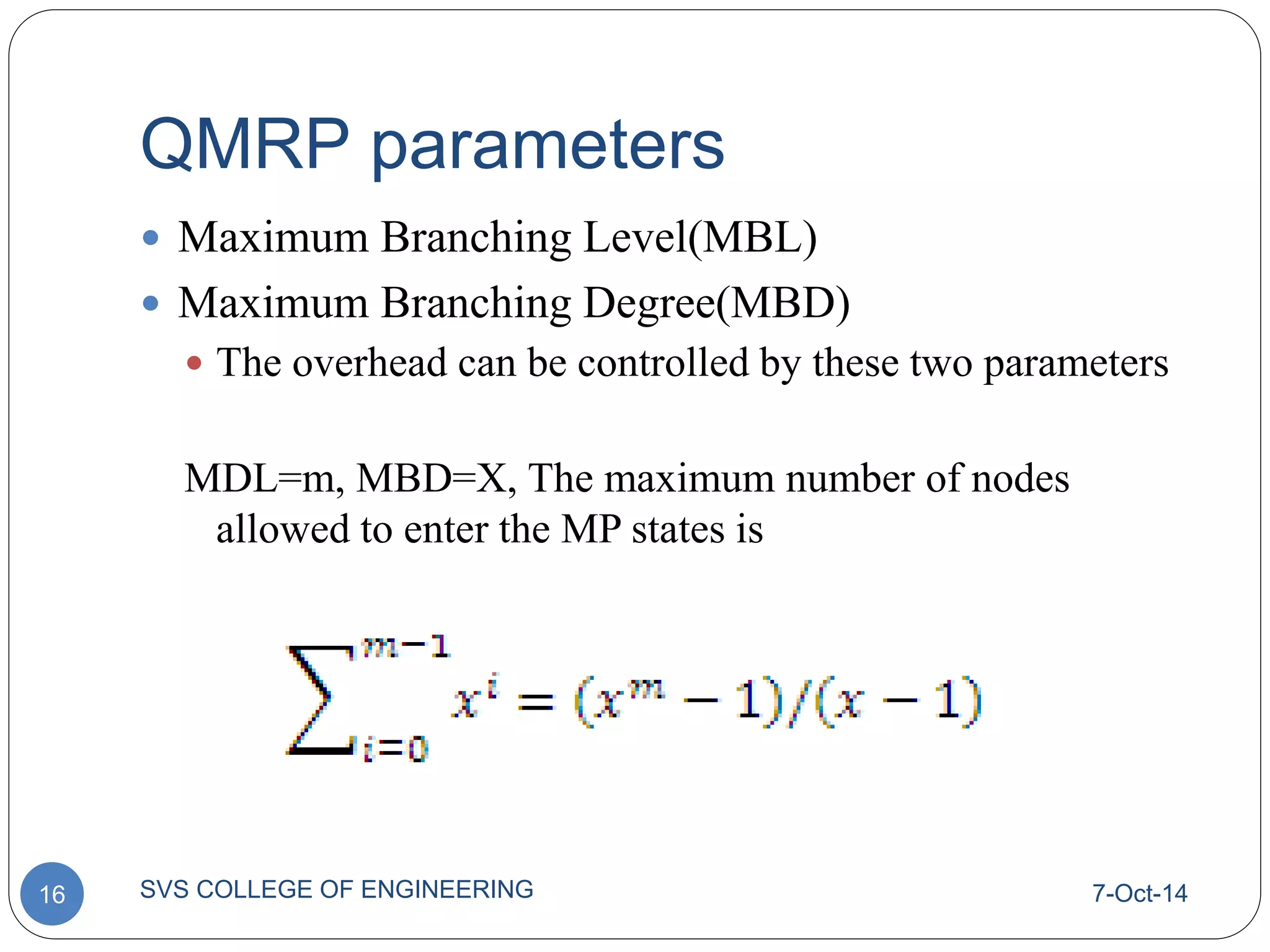 A Qos Oriented Distributed Routing Protocol For Hybrid Wireless Network First Review Ppt Ppt
