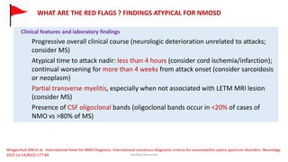 Neuromyelitis optica spectrum disorder -NMOSD : An AQP4 antibody ...