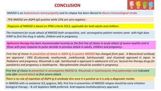 Neuromyelitis optica spectrum disorder -NMOSD : An AQP4 antibody ...
