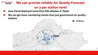 PoC for Air Quality models using machine learning for MWC 2018 | PPT
