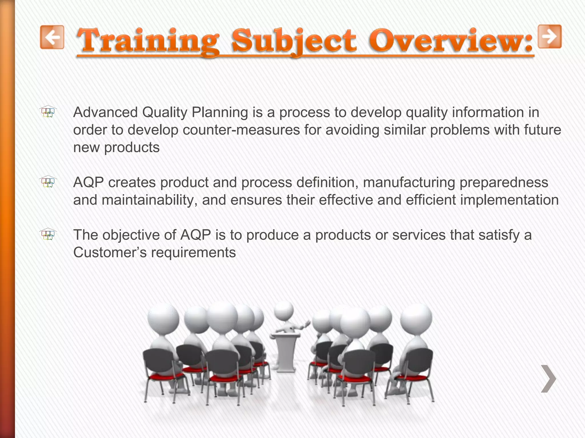 Advanced Quality Planning & Advanced Product Quality Planning | PPS