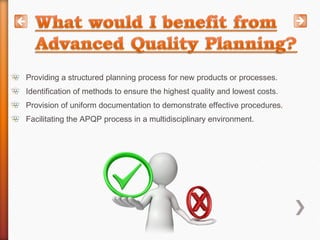 Advanced Quality Planning & Advanced Product Quality Planning | PPS