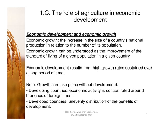 Agricultural economics-ppt