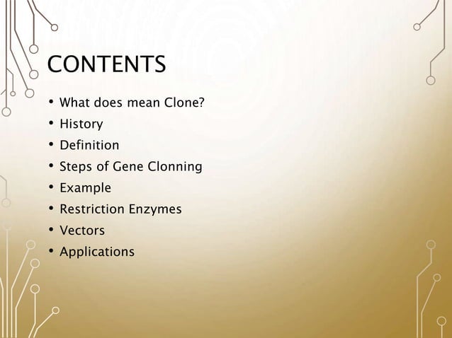 gene cloning, secreening a library, cloning products, requrements, | PPT