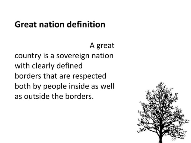 Great Nations win without Fighting | PPT