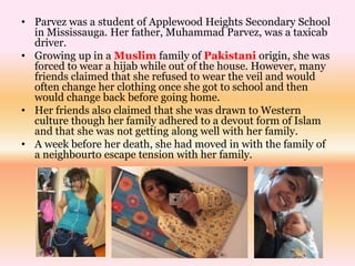Aqsa parvez and cultural conflict | PPTX
