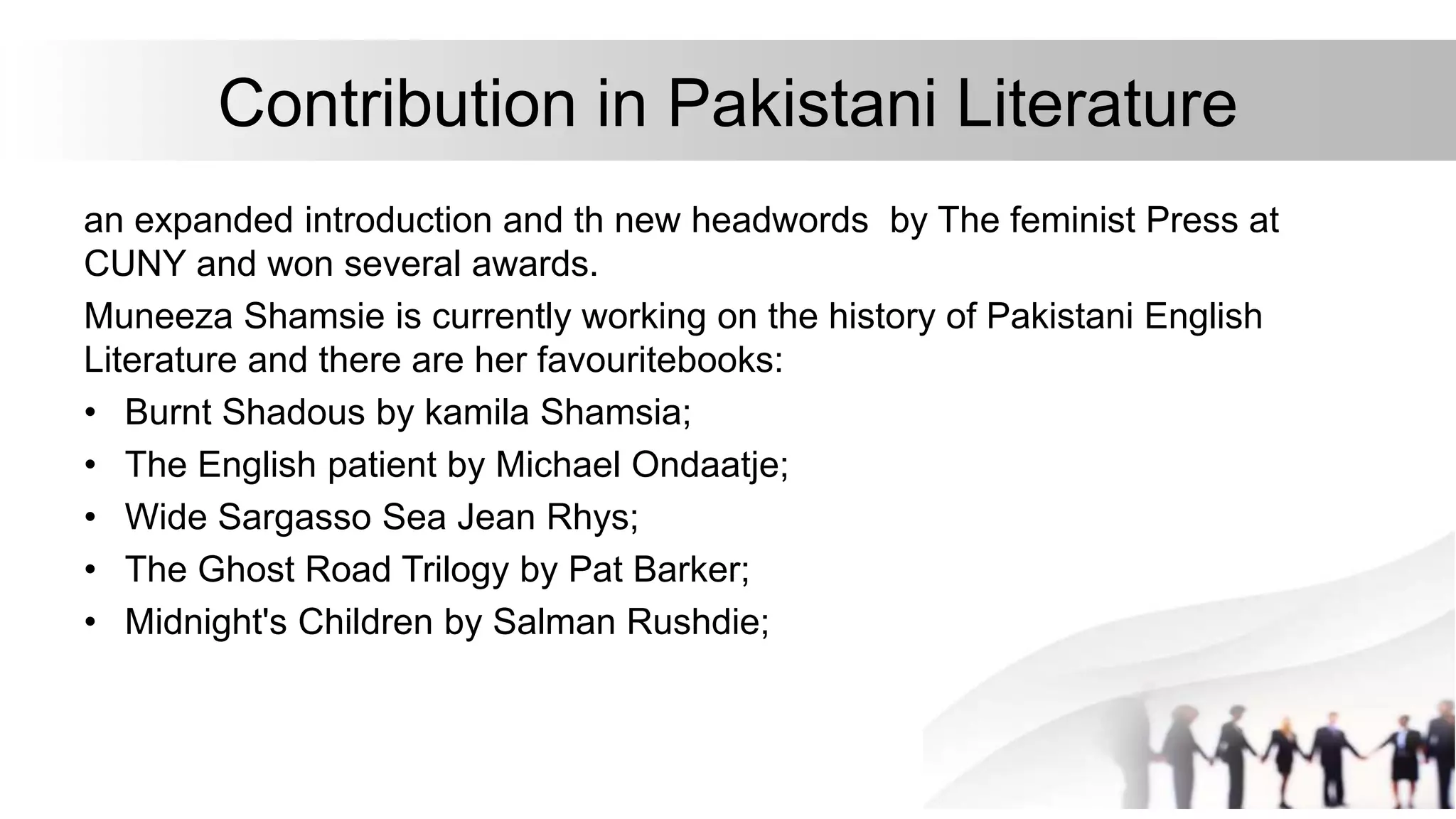 Pakistani Literature | PPTX