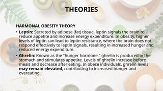 Obesity, types, theories and dietary management.pptx