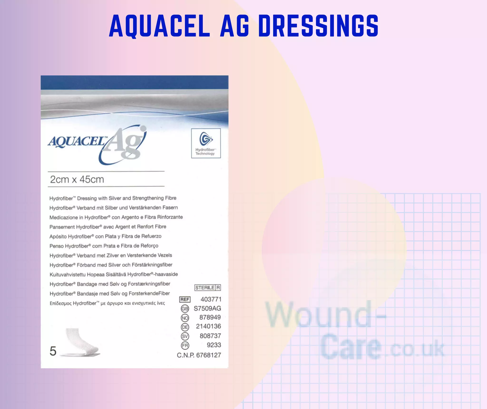 Aquacel ag dressings | PDF