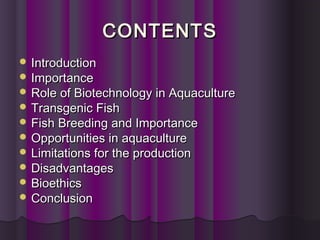 Aquaculture | PPT