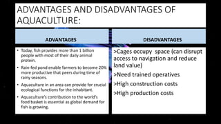 Aquaculture | PPTX