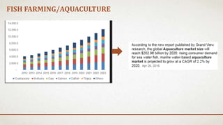 Aquaculture| Fish Farming and Harvesting| Analysis | PPTX