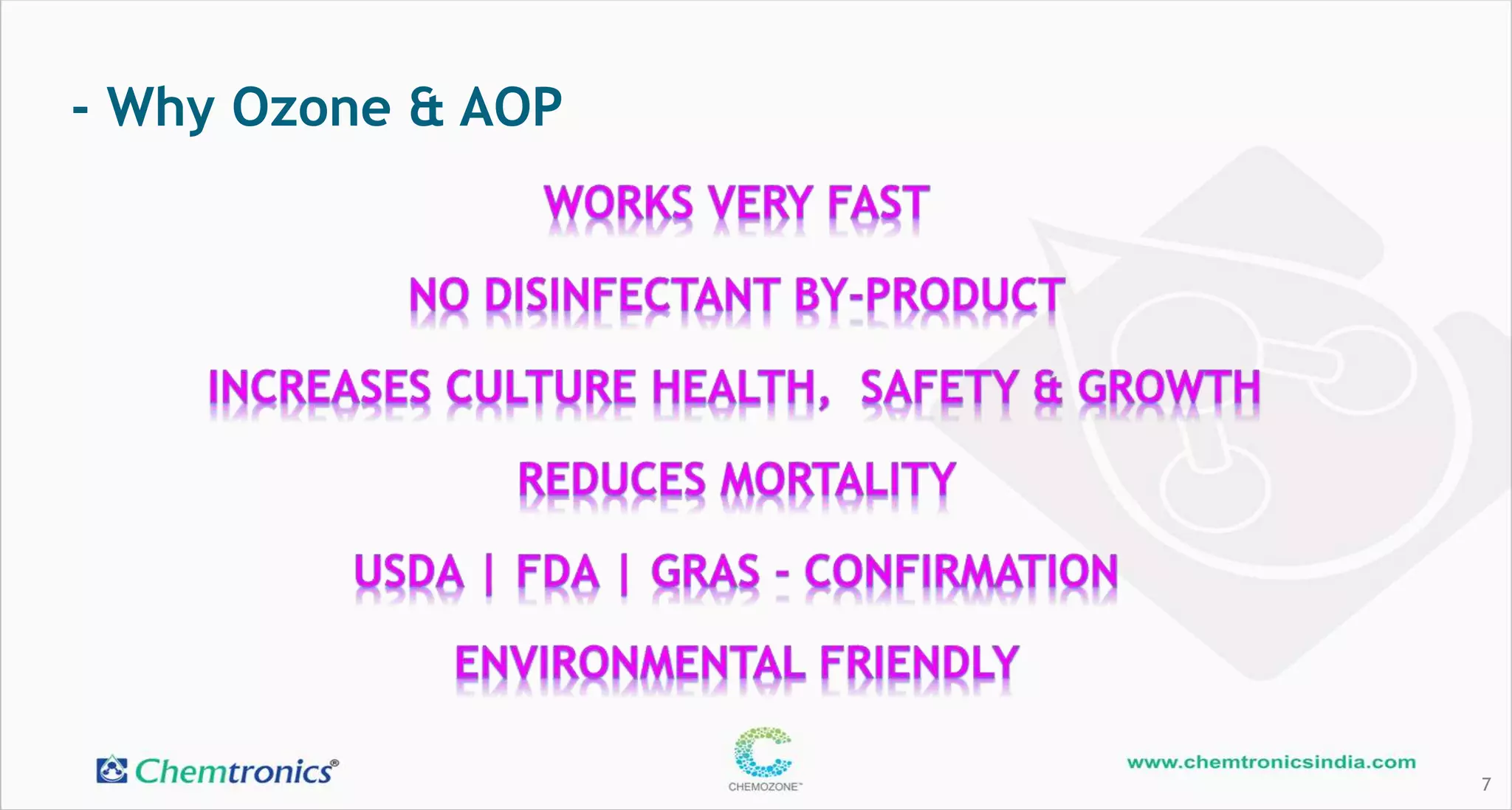 Application Of Ozone & AOP in Aquaculture & Hatcheries - by chemtronics ...