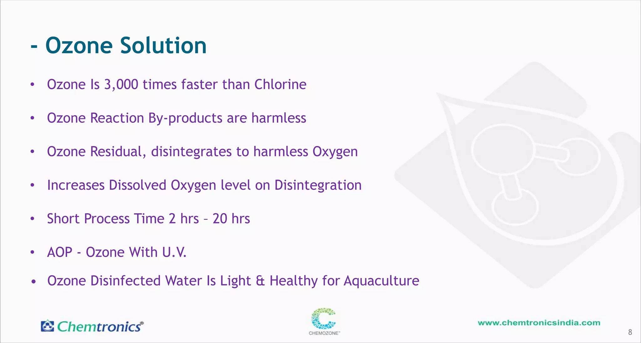 Application Of Ozone & AOP in Aquaculture & Hatcheries - by chemtronics ...