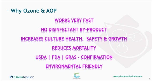 Application Of Ozone & AOP in Aquaculture & Hatcheries - by chemtronics ...