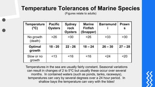 Aquaculture basics module 3 bio requirements | PDF