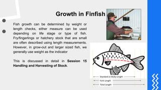 Aquaculture basics module 3 growth | PPT