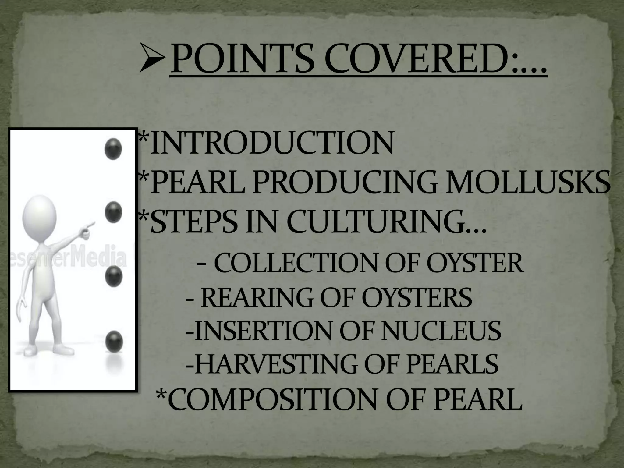 Pearl culture (Aquaculture) | PPTX