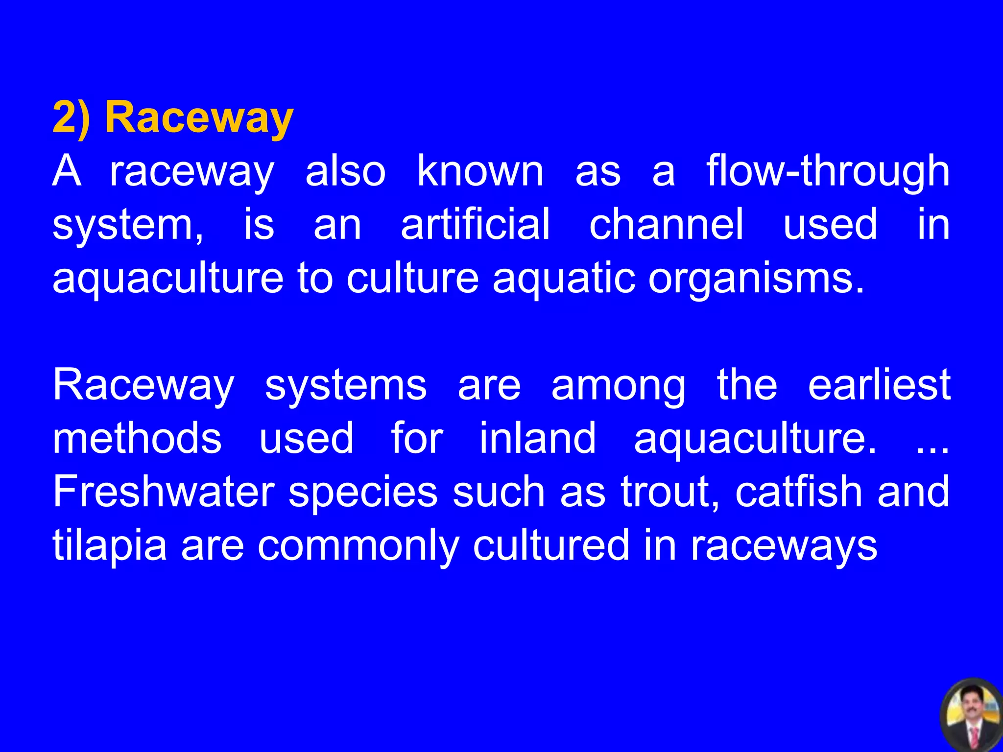 Types of Aquaculture practices | PPTX