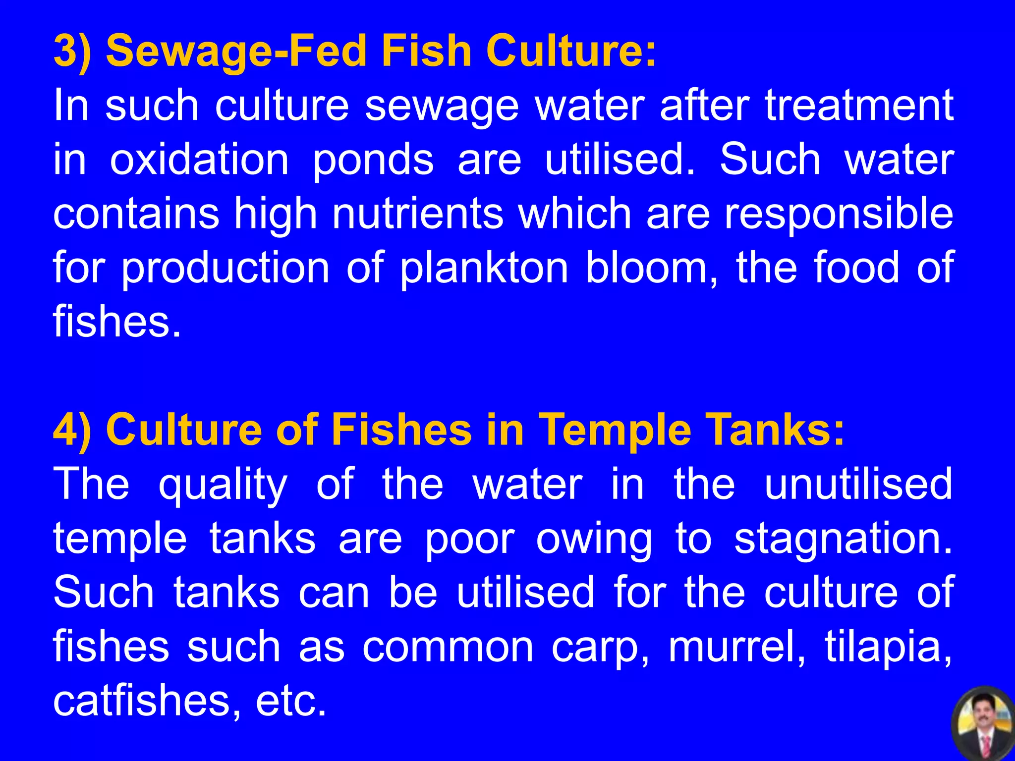 Types of Aquaculture practices | PPTX