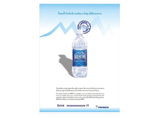 Aquafina by PepsiCo | PPT