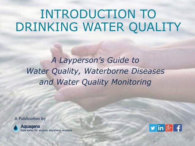 Introduction to Drinking Water Quality: A Layperson’s Guide to Water ...