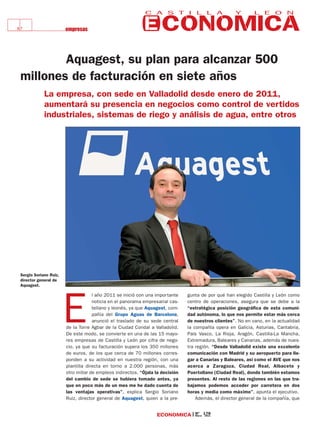 Aquagest en Castilla y Leon Economica | PDF