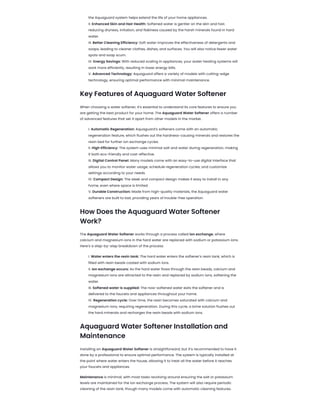 Aquaguard Water Softener | Softenerwaale | PDF