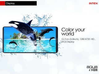 Intex Aqua i5 HD - THE SHOWSTOPPER | PPTX