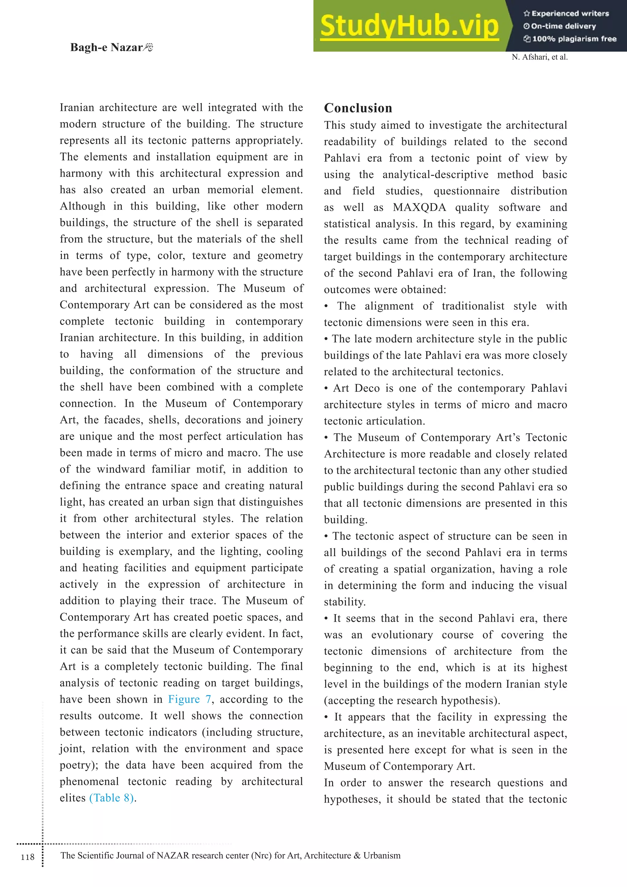 A Qualitative Analysis Of Public Buildings On Contemporary Iranian ...