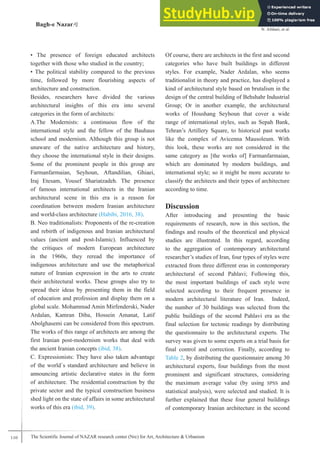 A Qualitative Analysis Of Public Buildings On Contemporary Iranian ...
