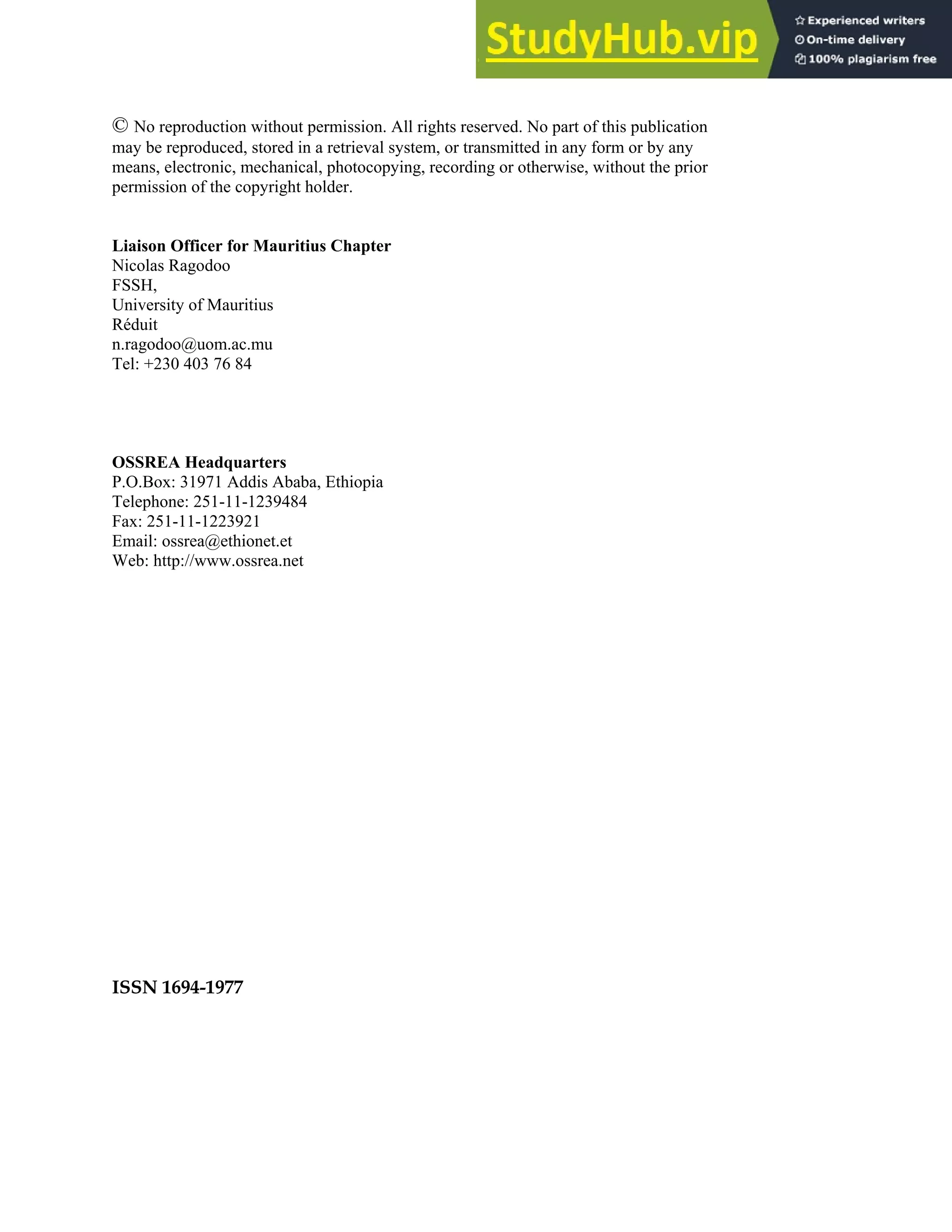 A Qualitative Analysis Of Teenage Pregnancy In Mauritius | PDF