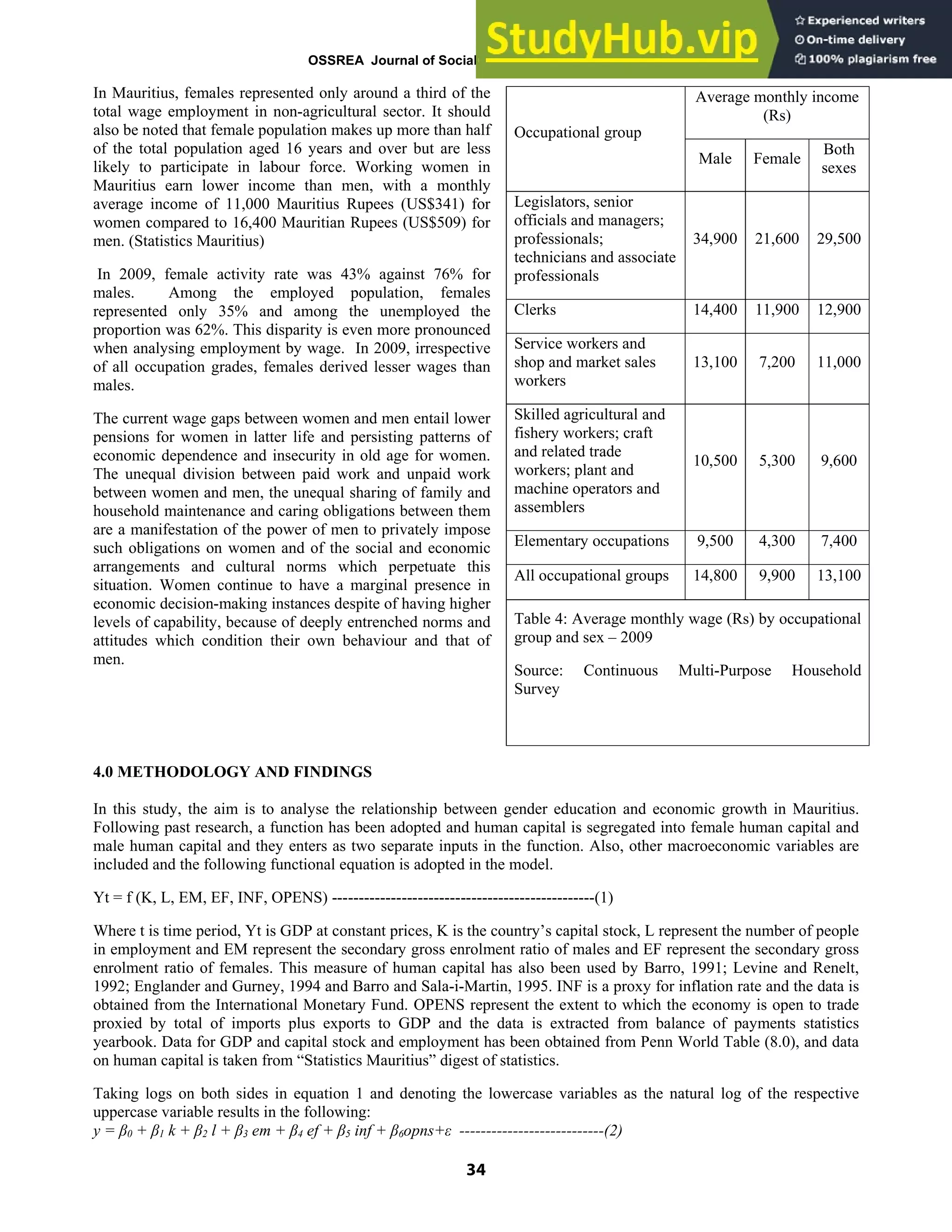 A Qualitative Analysis Of Teenage Pregnancy In Mauritius | PDF