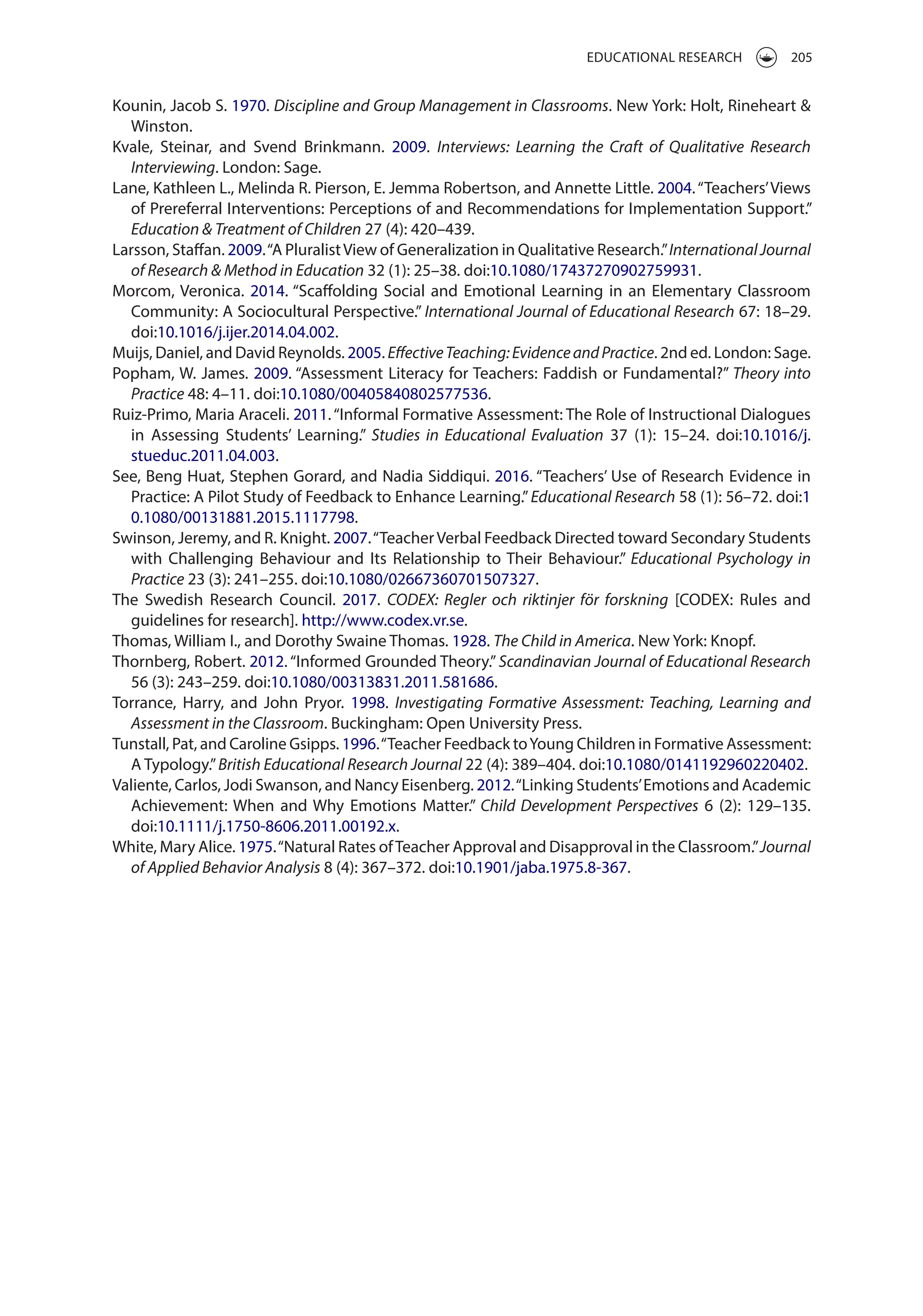 A qualitative study of primary teachers classroom feedback rationales.pdf