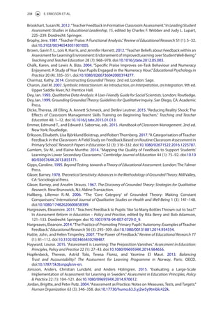 A qualitative study of primary teachers classroom feedback rationales.pdf | Educational ...