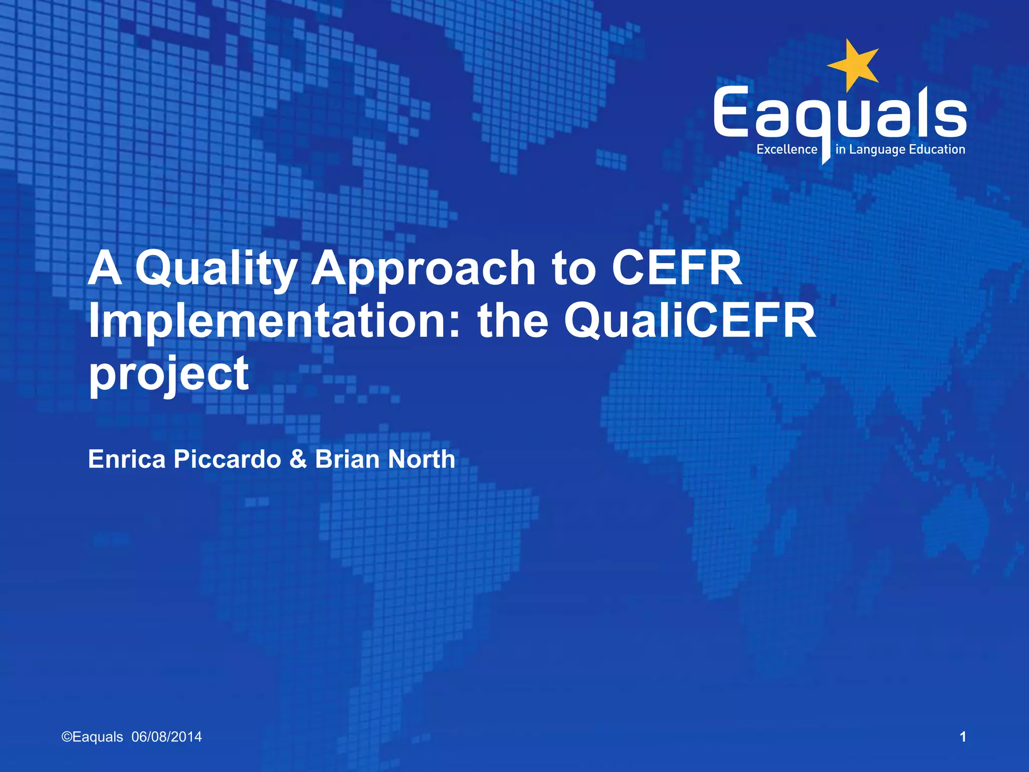 A quality approach to CEFR implementation | PDF