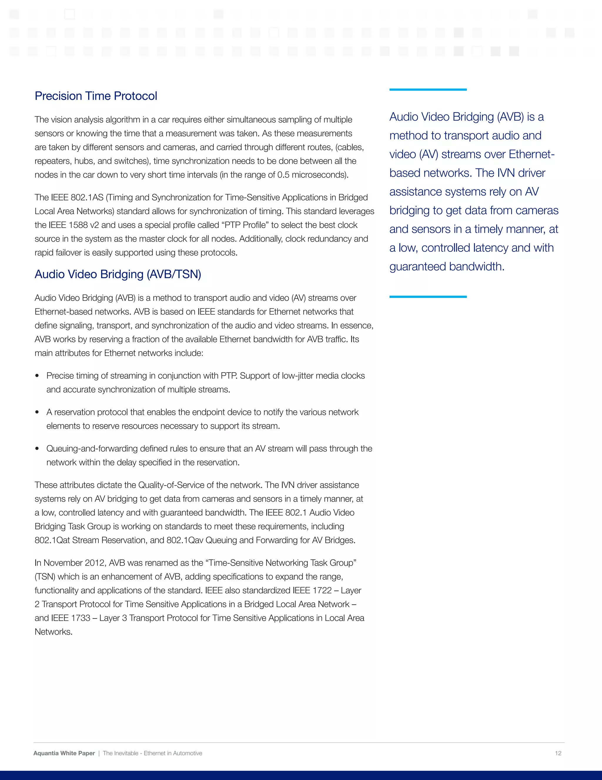 The Inevitable - Ethernet in Automotive | PDF