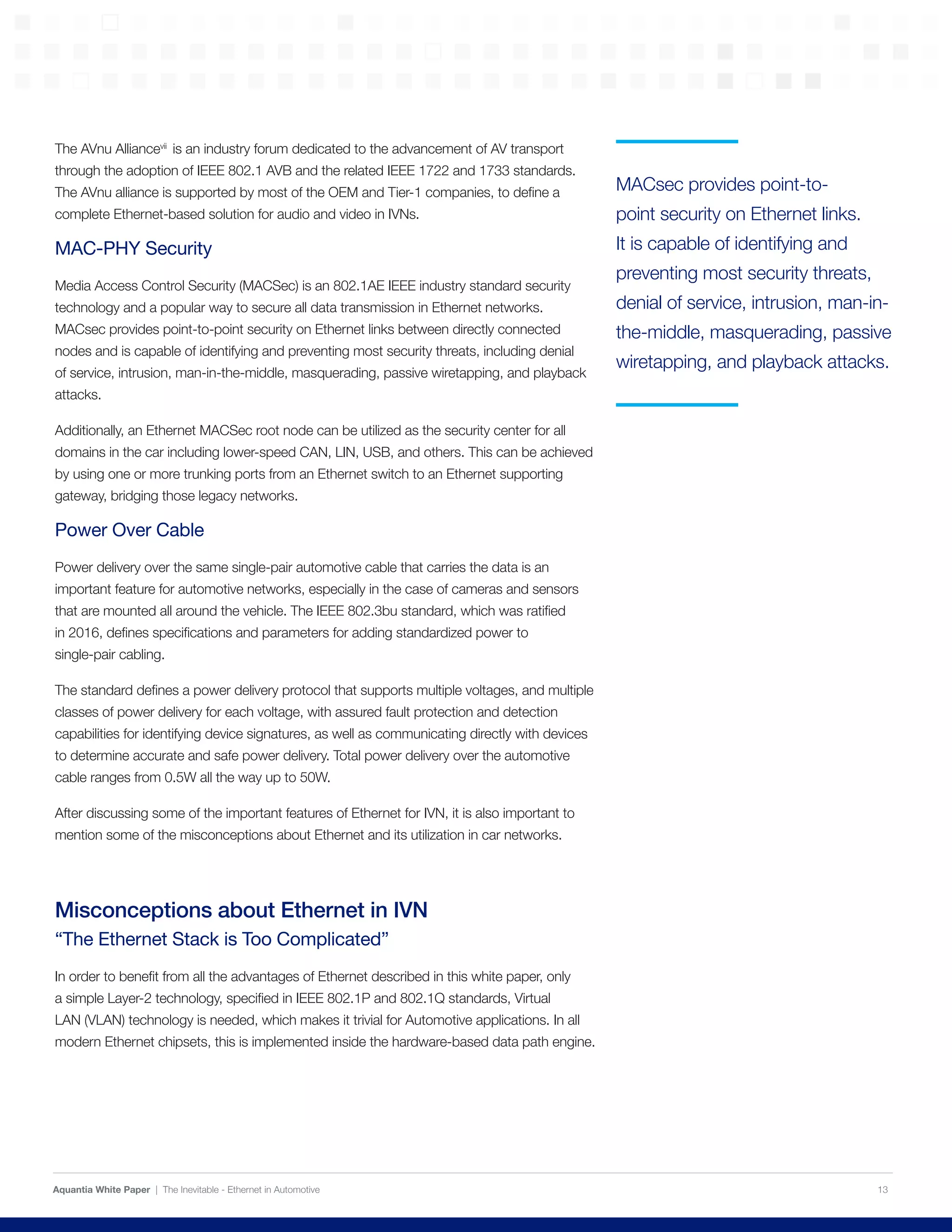 The Inevitable - Ethernet in Automotive | PDF