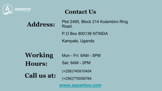 Aquantuo A Shipping company in Uganda.pptx