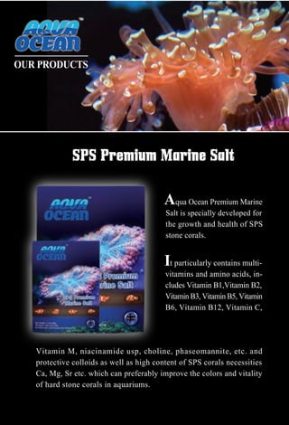Aqua Ocean - Marine Sea Salt Product Brochure 2014 | PDF | Chemistry ...