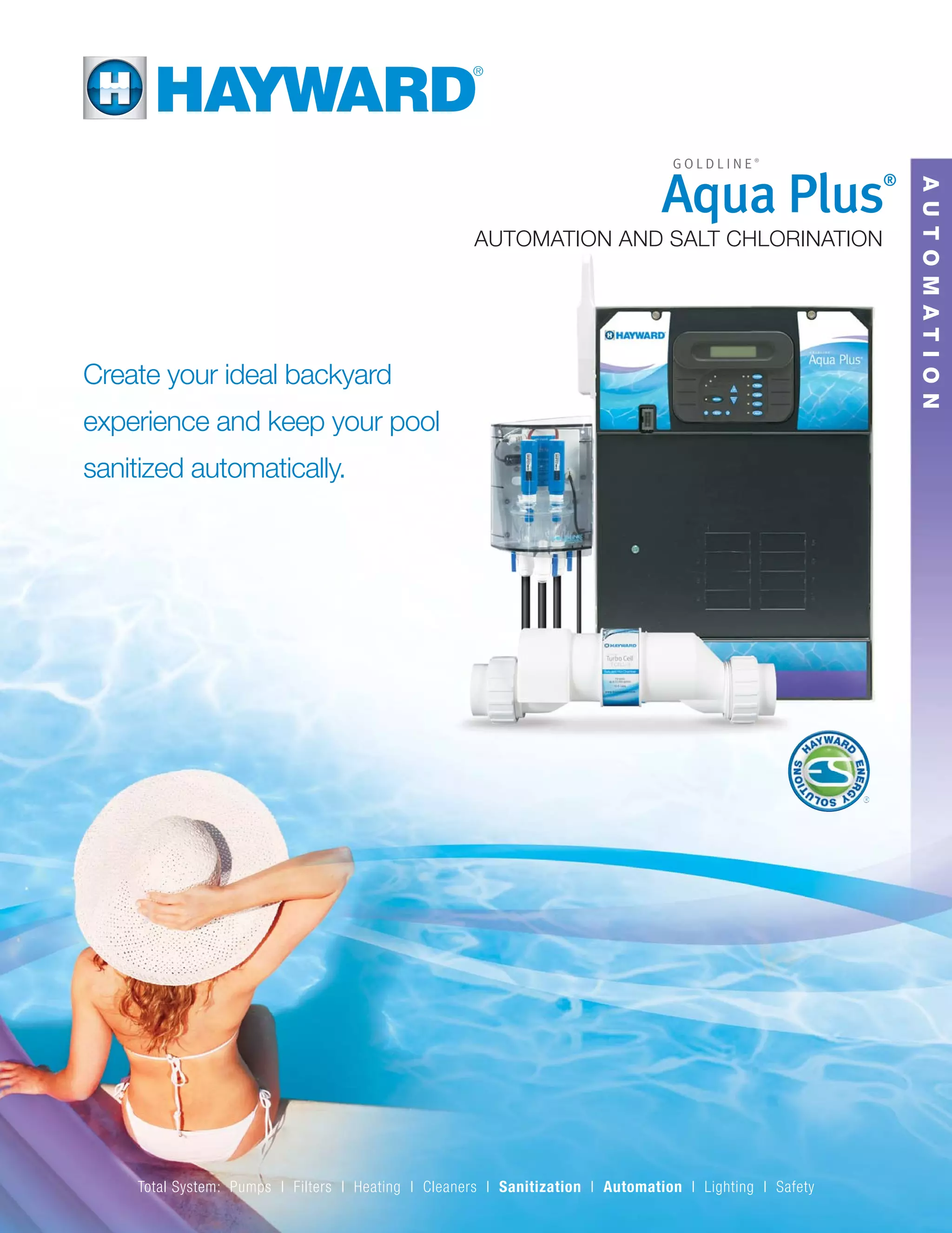 Aqua Plus Automation And Salt Chlorination | PDF