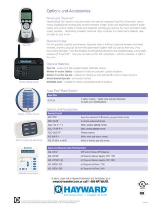 Aqua Plus Automation And Salt Chlorination | PDF