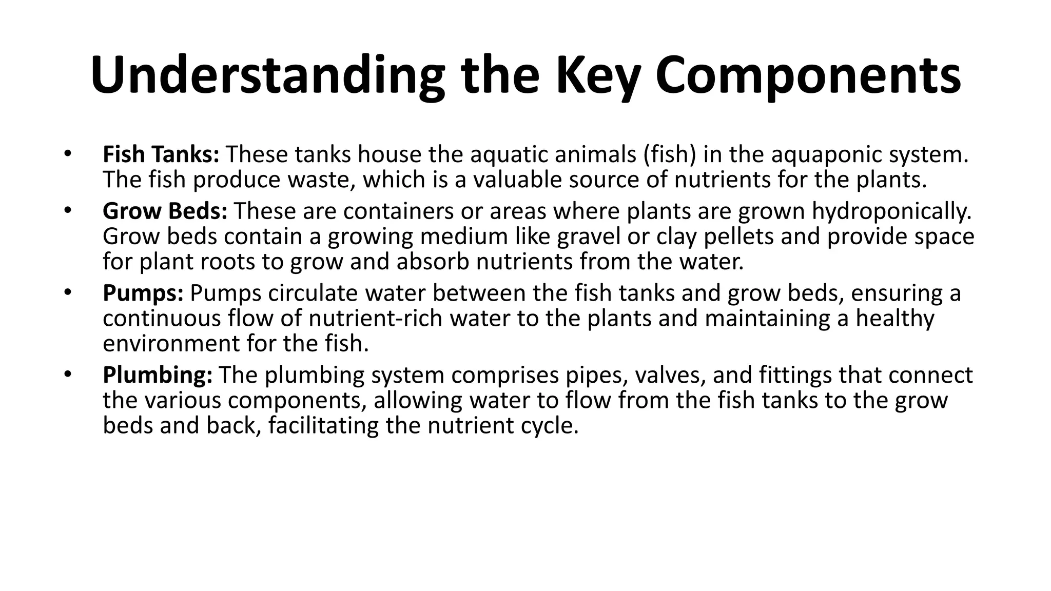 aquaponics definition and principles .pptx